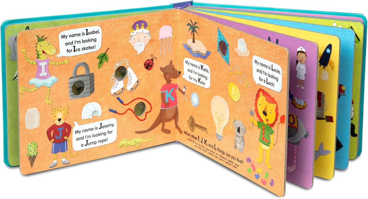 Melissa & Doug Poke-A-Dot Book: An Alphabet Eye Spy – South Coast Baby Co