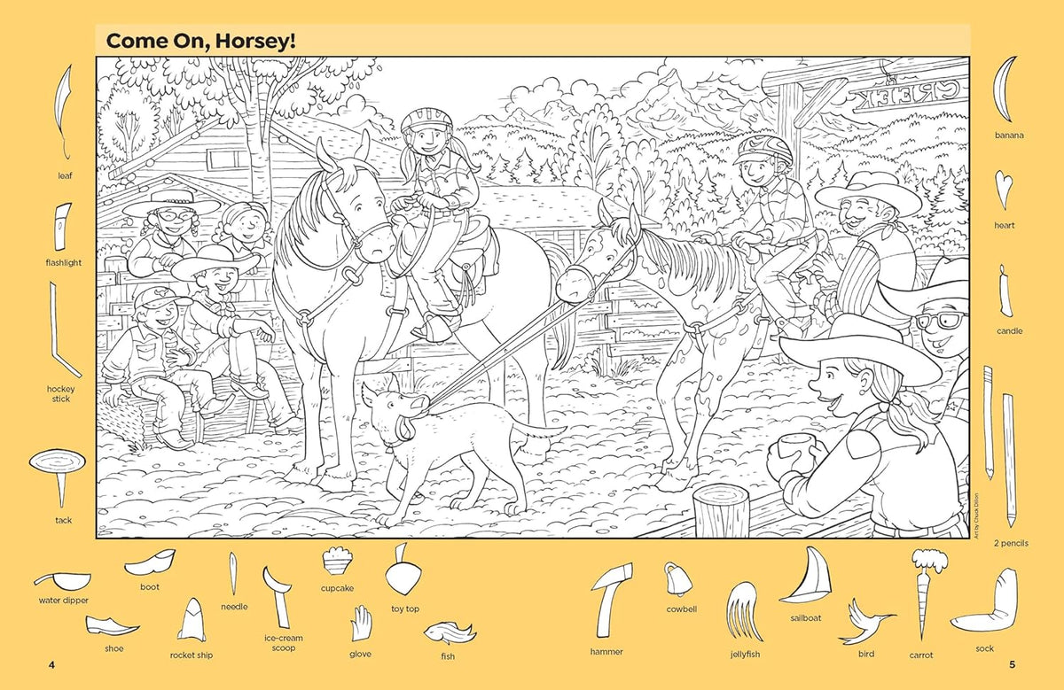 Hidden Pictures Horse Puzzles – South Coast Baby Co
